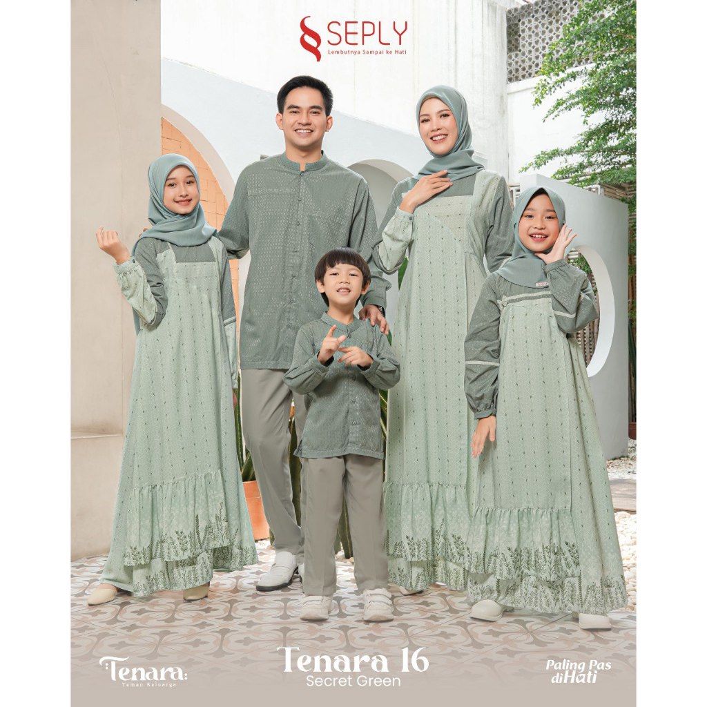 Jual SARIMBIT SEPLY 2025 TENARA 16 SECRET GREEN // COUPLE SEKELUARGA ...