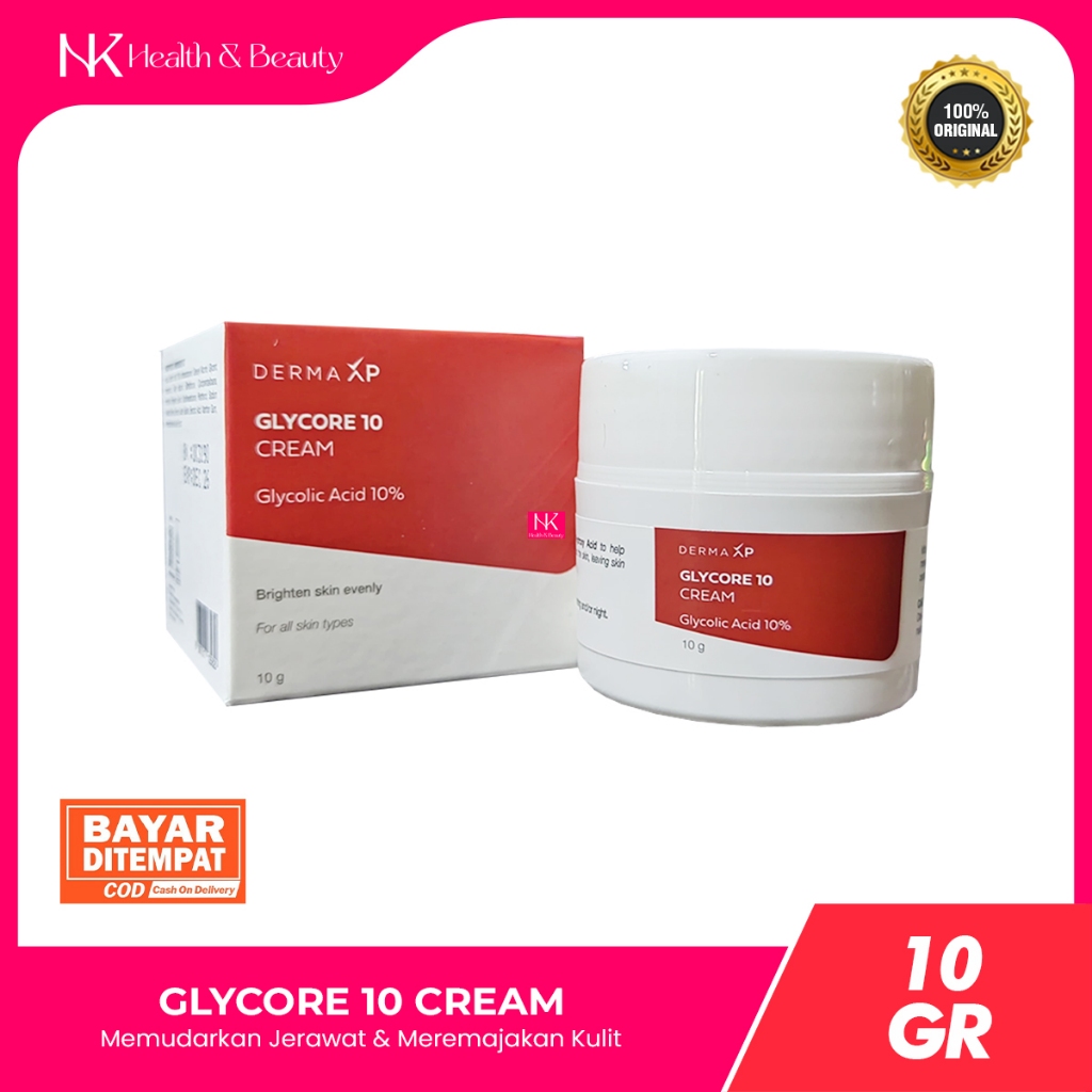 Jual Glycore 10% Cream 10 Gram - Bantu Menyamarkan Noda Hitam pada ...