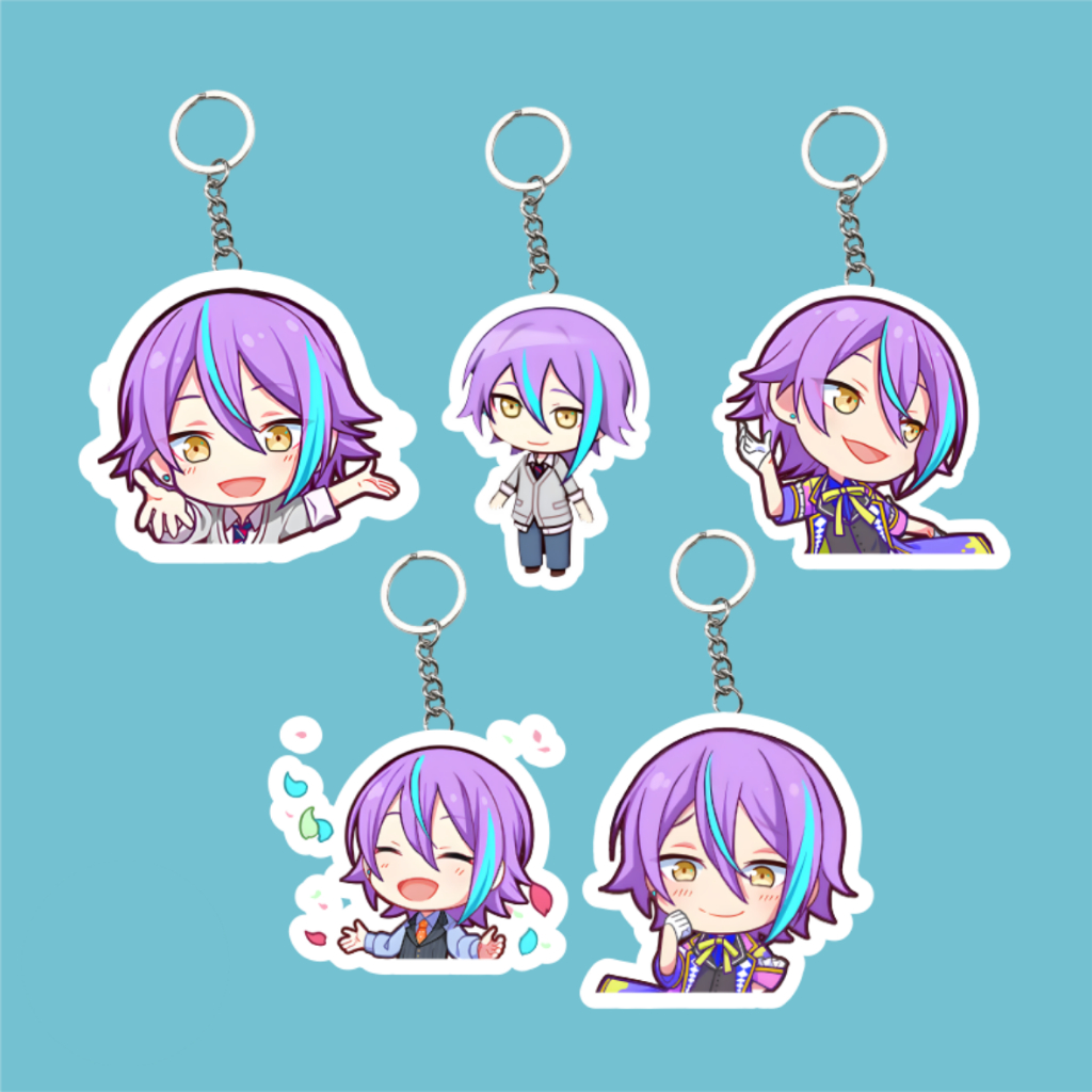 Jual Gantungan Kunci Akrilik UV 2 Sisi Cutting Laser Premium Kamishiro Rui | Keychain Rui ...