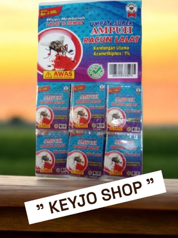 Jual Serbuk racun ampuh lalat dan semut 1 renteng isi 24 pcs | Shopee ...