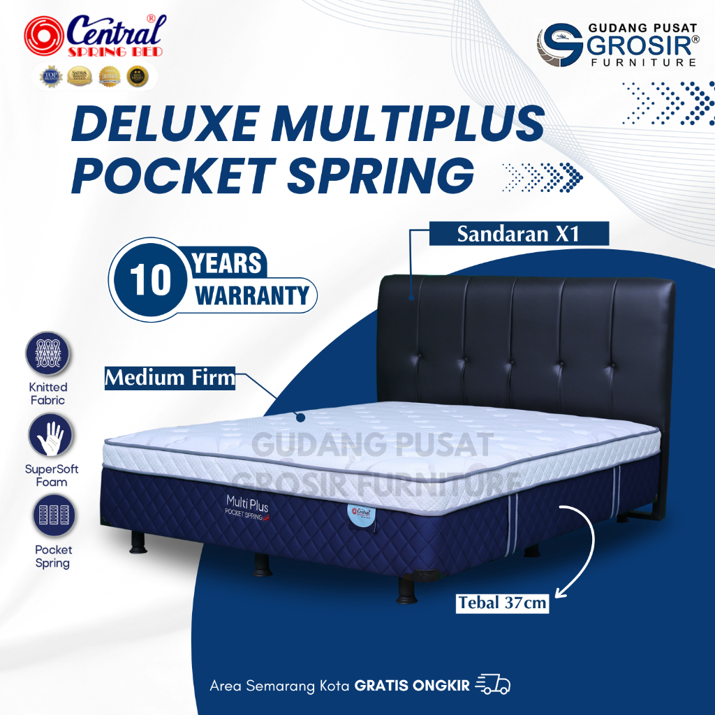 Jual CENTRAL Springbed - Multi Plus Pocket Spring - Semua Ukuran ...