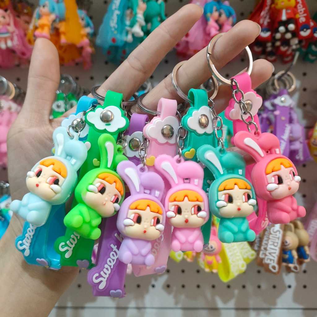 Jual Ganci LABUBU CRYBABY x Powerpuff Girls Series - Vinyl Face Plush ...