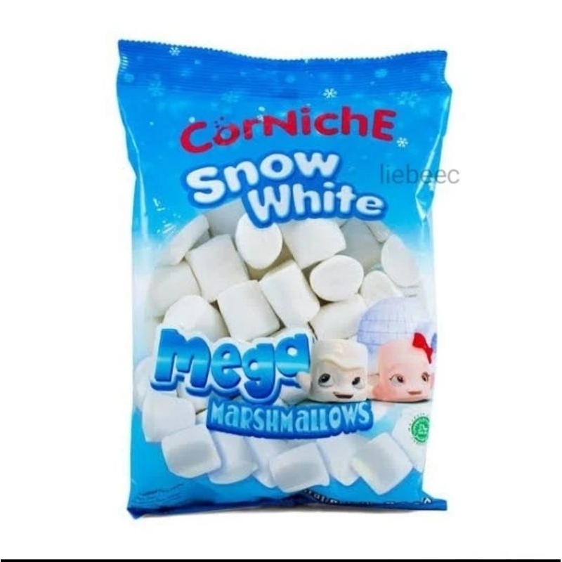 Jual Corniche Snow White Mega Marshmallow 300gr / 300 gr | Shopee Indonesia