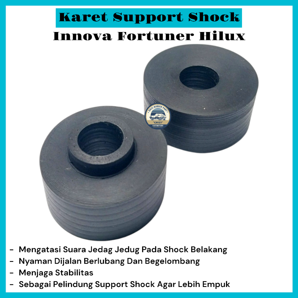 Jual Karet Support Shock Shockbreaker Innova Fortuner Hilux Karet Ban ...