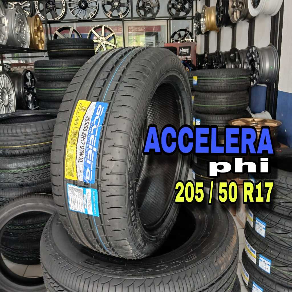 Jual BAN MOBIL TUBLES ACCELERA 205 50 R17 TYPE PHI PRODUKSI TERBARU BAN ...