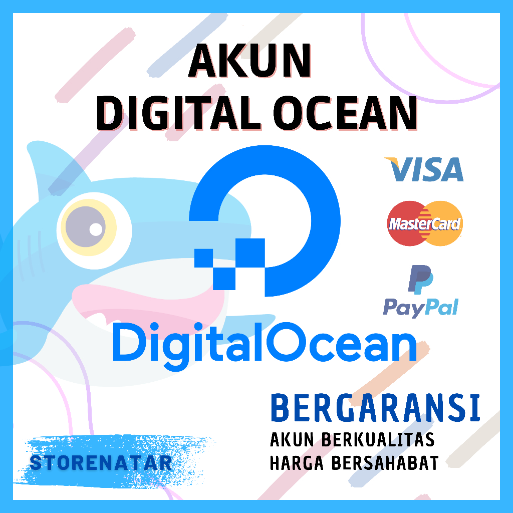 Jual Digital Ocean Credit $200/$205 Aktif 2 Bulan & 1 Tahun | Shopee ...