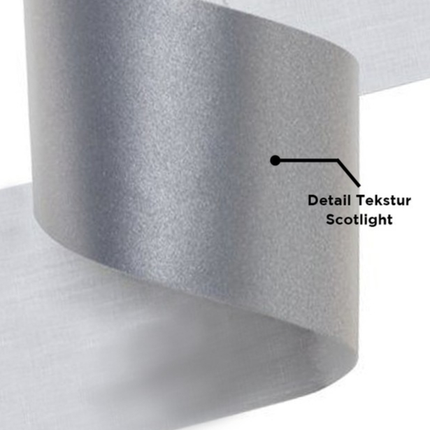 Jual Bahan Scotlight Scotlite Kain Reflektor Reflective Kain Reflector ...