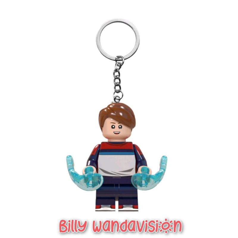 Jual Gantungan Kunci Lego Bily WandaVision Keychain Minifigure | Shopee ...