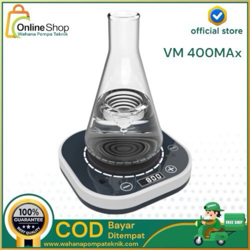 Jual Vortex Mixer VM400Max Joanlab Vortexer Stirrer VM-400Max Laboratory Digital VM 400MAx ...