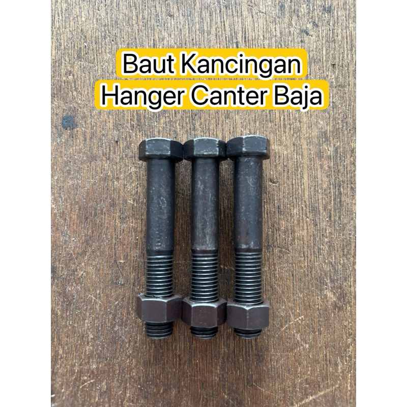 Jual baut kancingan hanger canter baja (harga perbiji) / baut kancingan ...