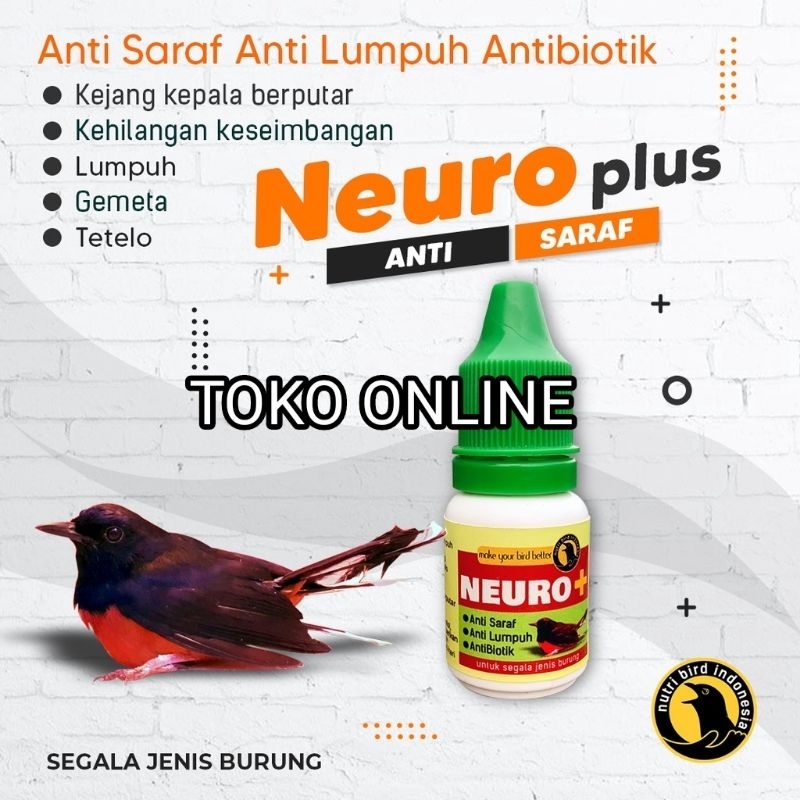 Jual NEURO PLUS obat saraf lumpuh burung neuro + | Shopee Indonesia