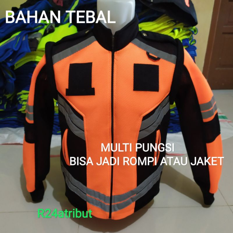 Jual ROMKET OREN ( ROMPI BISA JADI JAKET) | Shopee Indonesia