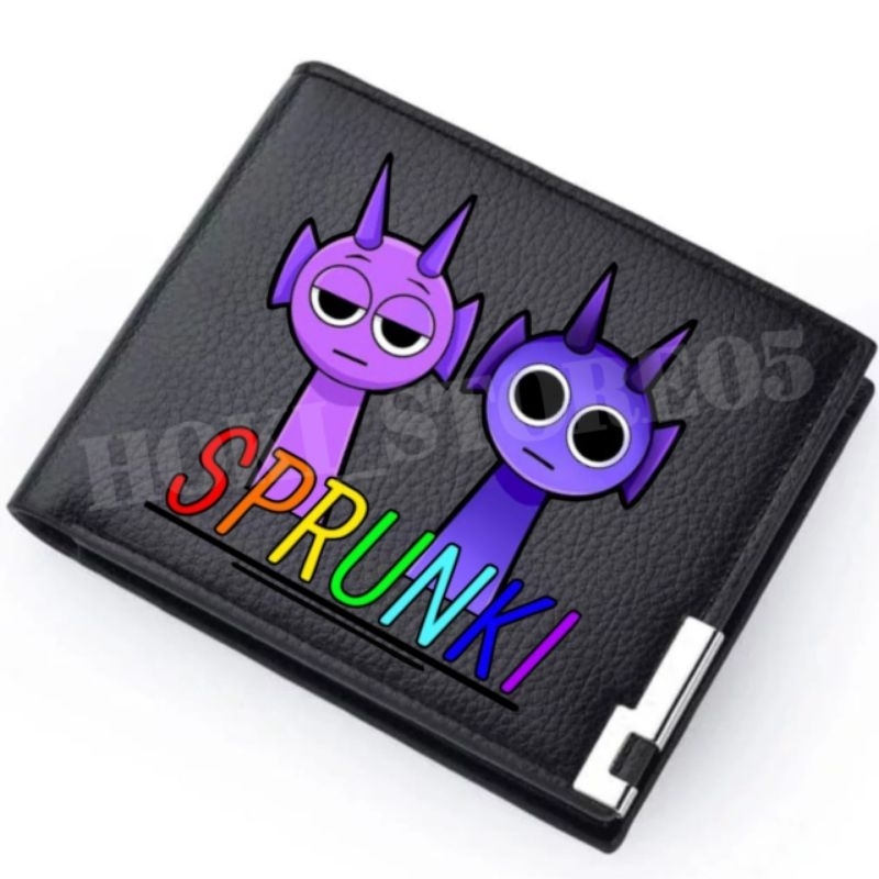 Jual DOMPET ANAK DURPLE HORROR VERSION PURPLE SPRUNKI INCREDIBLE ...