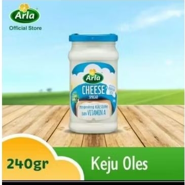 Jual selai keju 240g/cream cheese/selai keju arla exp bulan 07/2025 ...