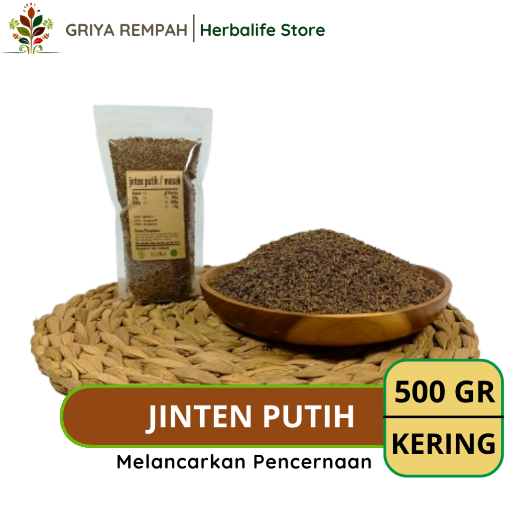 Jual JINTEN PUTIH KERING 500 GRAM Biji Jintan Masak Ramuan Rempah ...
