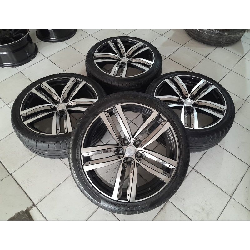 Jual Velg Mobil Bekas HSR Canovus Ring 20x8 Pcd 5x114 ÷ Ban Forceum 245 40 R20 Buat Camry HRV ...