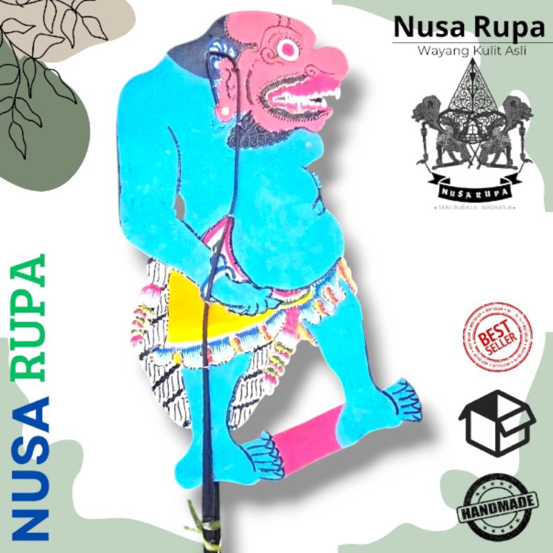 Jual Wayang Kulit Asli Buto Punuk Biasa Ukuran Standar Dalang | Shopee ...
