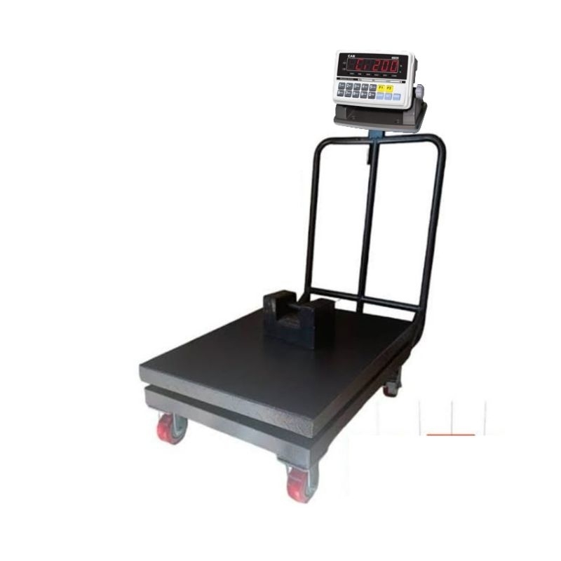 Jual timbangan duduk digital ada roda kapasitas 300kg-500kg size ...