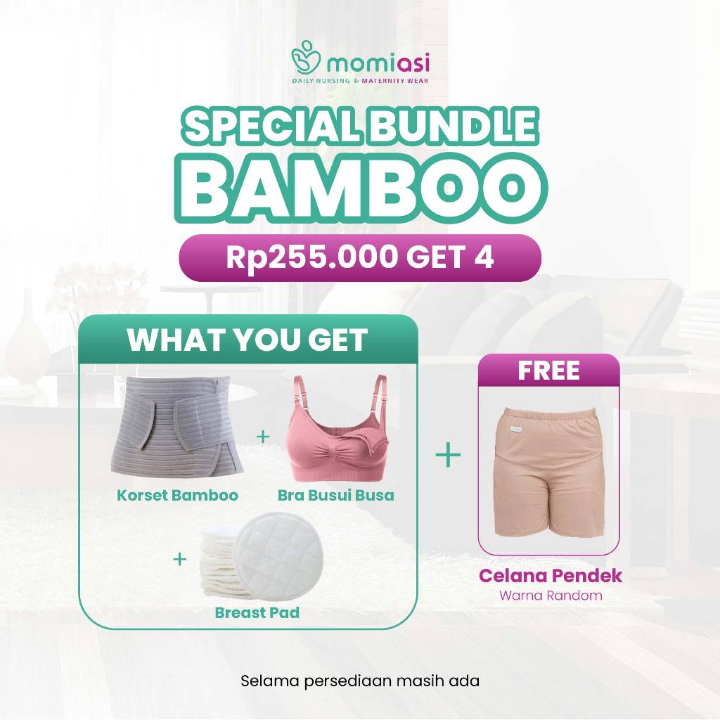 Jual Momiasi - Special Bundle Bamboo – Bra Busui Busa - Breast Pad | Shopee Indonesia