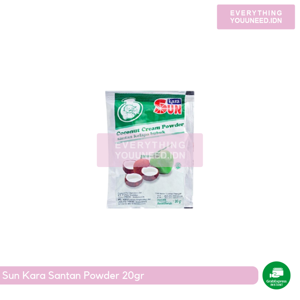 Jual Sun Kara Santan Kelapa Powder 20gr | Shopee Indonesia