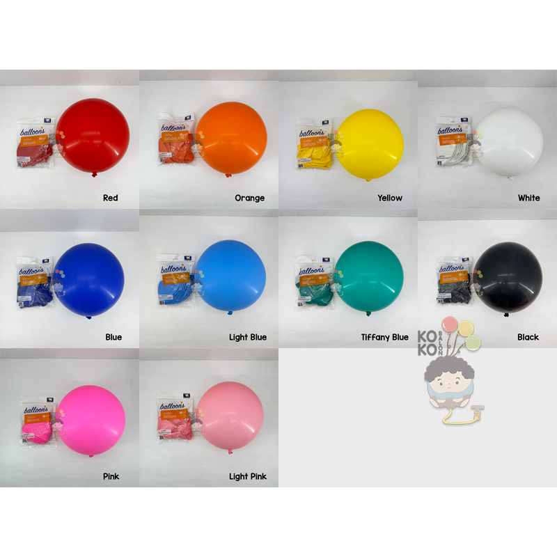 Jual Balon Latex 36 inch Doff / Pastel / Macaron / Chrome - 1 Pack ...