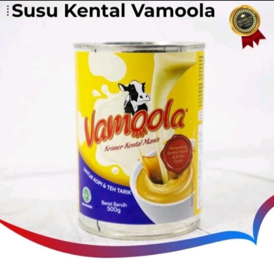 Jual Susu kaleng Kental Manis Vamola / Susu salad buah / susu cair ...