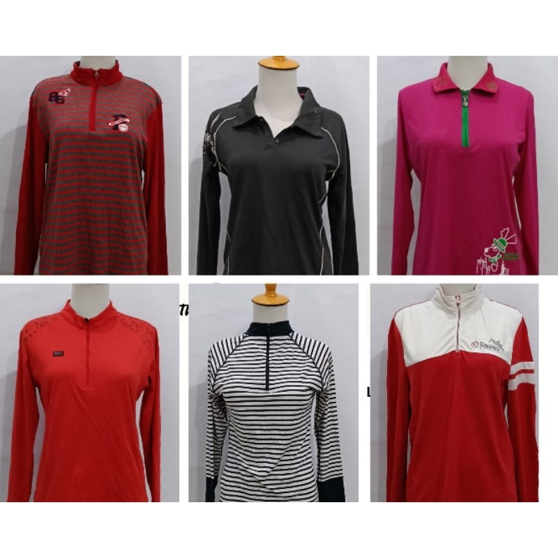 Jual Atasan olahraga training kaos sportwear fitness senam dan gym lari ...