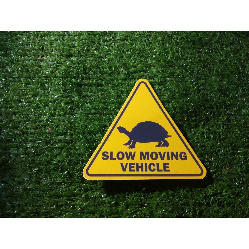 Jual stiker vinyl slow moving vehicle | Shopee Indonesia