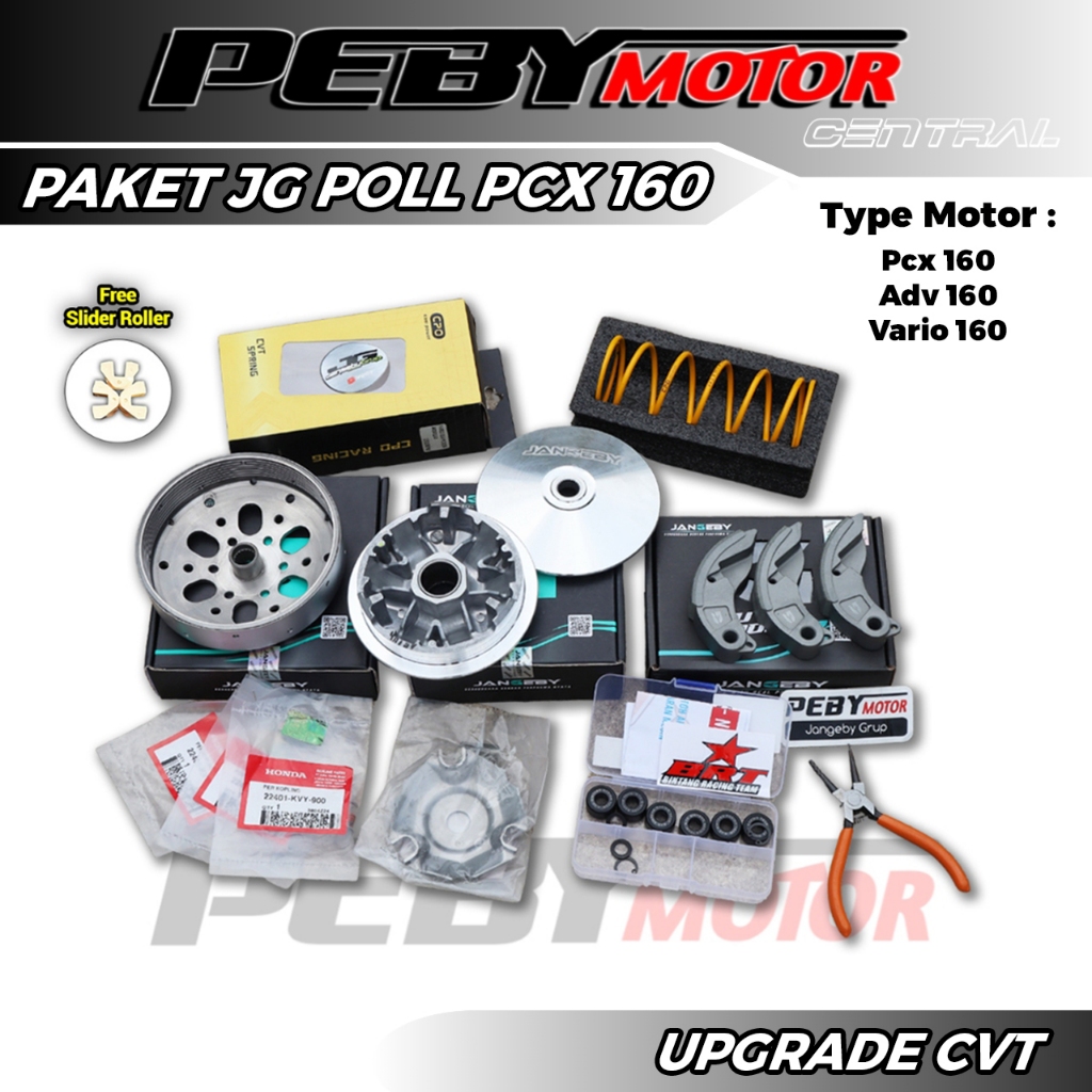 Jual Pully Pulley Custom Pcx 160 Adv 160 Vario 160 PAKET JG POLL ...