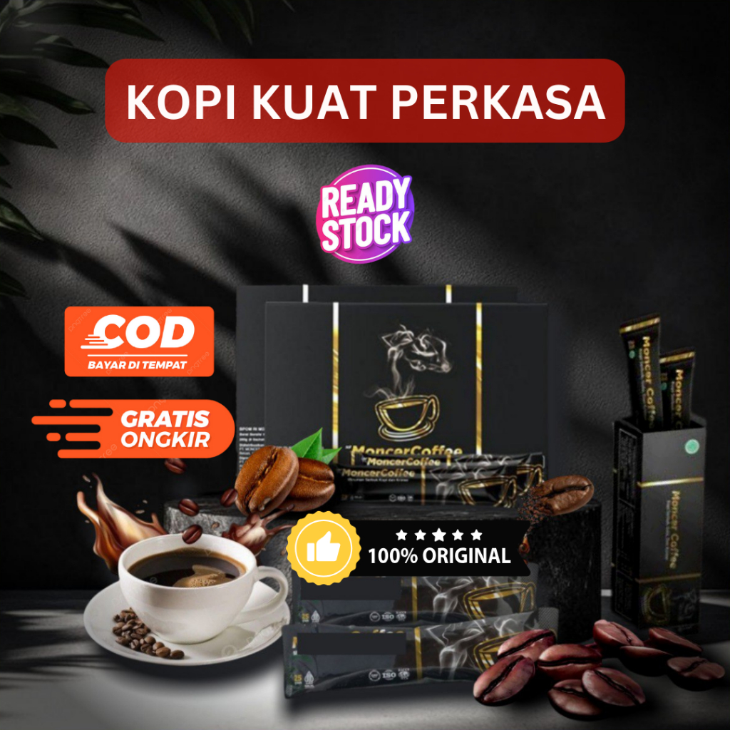 Jual CoffeeMocceerr Original Kopi Herbal Stamina Penambah Vitalitas Pria Kuat Tahan Lama BPOM ...