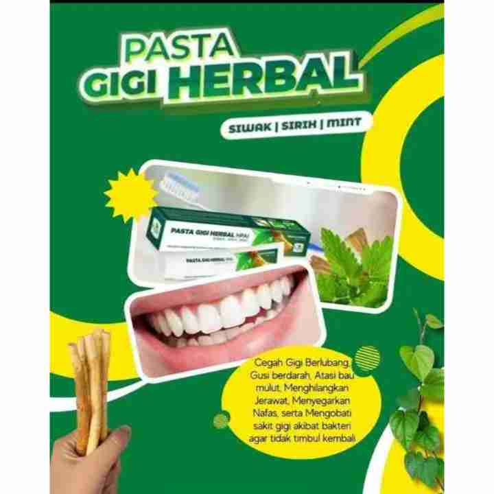 Jual Pasta Gigi Herbal Siwak HNI HPAI PGH | Bebas Fluoride, Halal ...