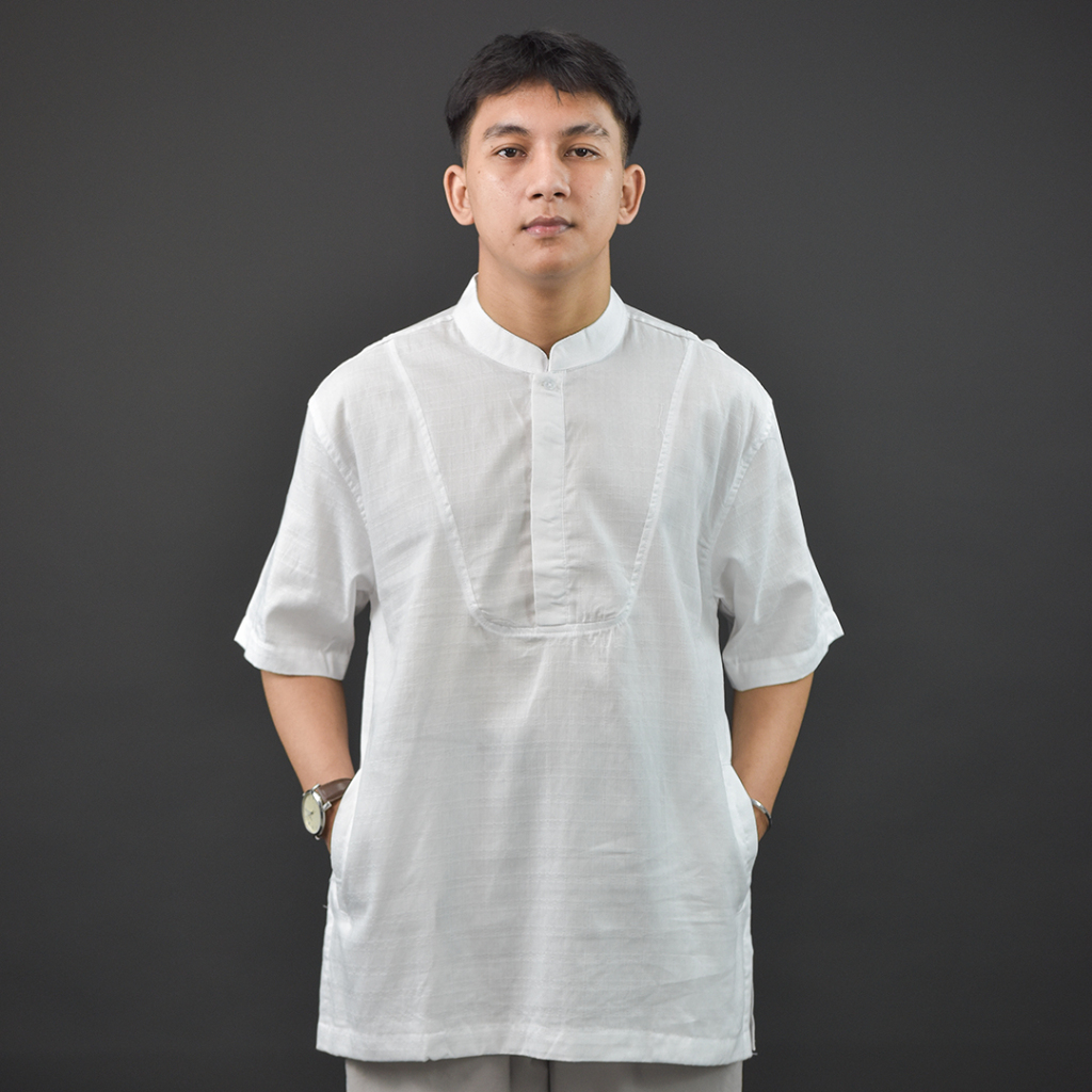 Jual WALRUS BAJU KOKO MUSLIM RAYA AZZAM SERIES (WHITE) | Shopee Indonesia
