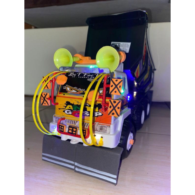 Jual Mobilan Modifikasi Truck Pasir Mainan Anak | Shopee Indonesia