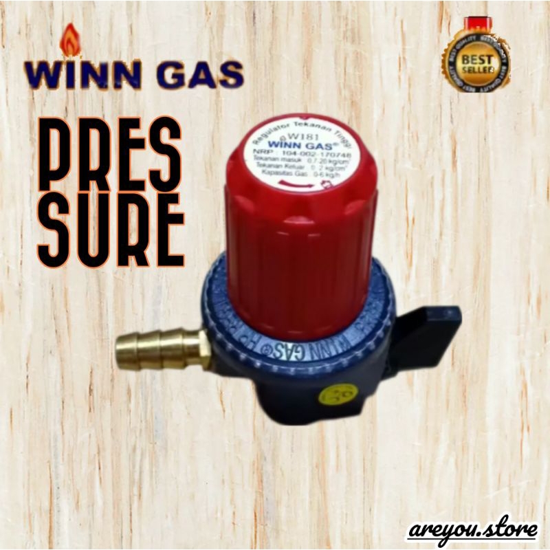 Jual REGULATOR TABUNG GAS MERK WINN GAS PRESSURE REKONDISI LAYAK PAKAI ...