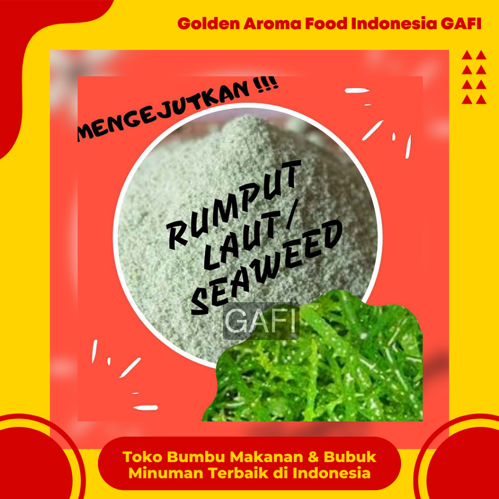 Jual GAFI Food Bumbu Tabur Rasa Rumput Laut 1 Kg Enak Murah Halal ...