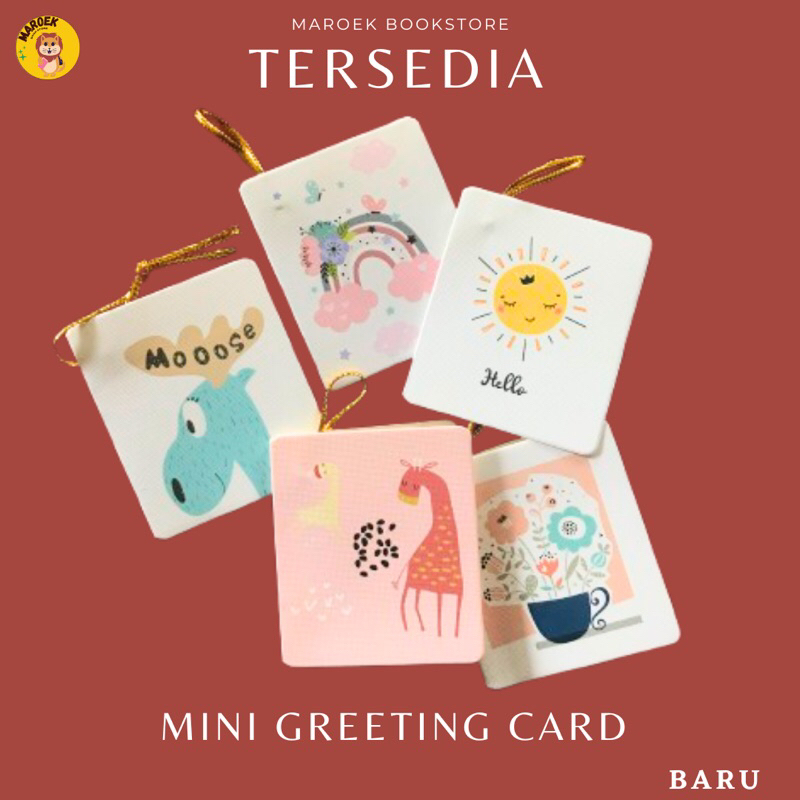 Jual Mini Greeting Card Kartu Ucapan Ulang Tahun | Happy Birthday ...