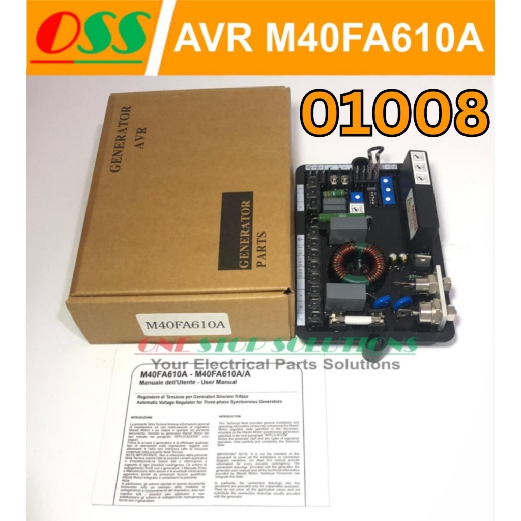 Jual AVR GENERATOR M40FA610A MARELLI AVR GENSET | Shopee Indonesia