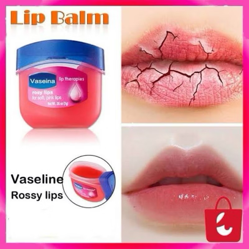 Jual vaseline Lip therapy bibir pecah-pecah lembab | Shopee Indonesia