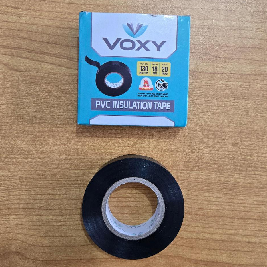Jual VOXY Isolasi Kabel /Perekat Kabel Listrik Insulation Tape VOXY ORI ...