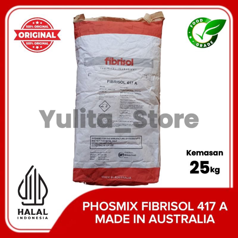 Jual Fibrisol 417 A / Phosmix / Pengenyal Bakso / Food Grade / Made in ...