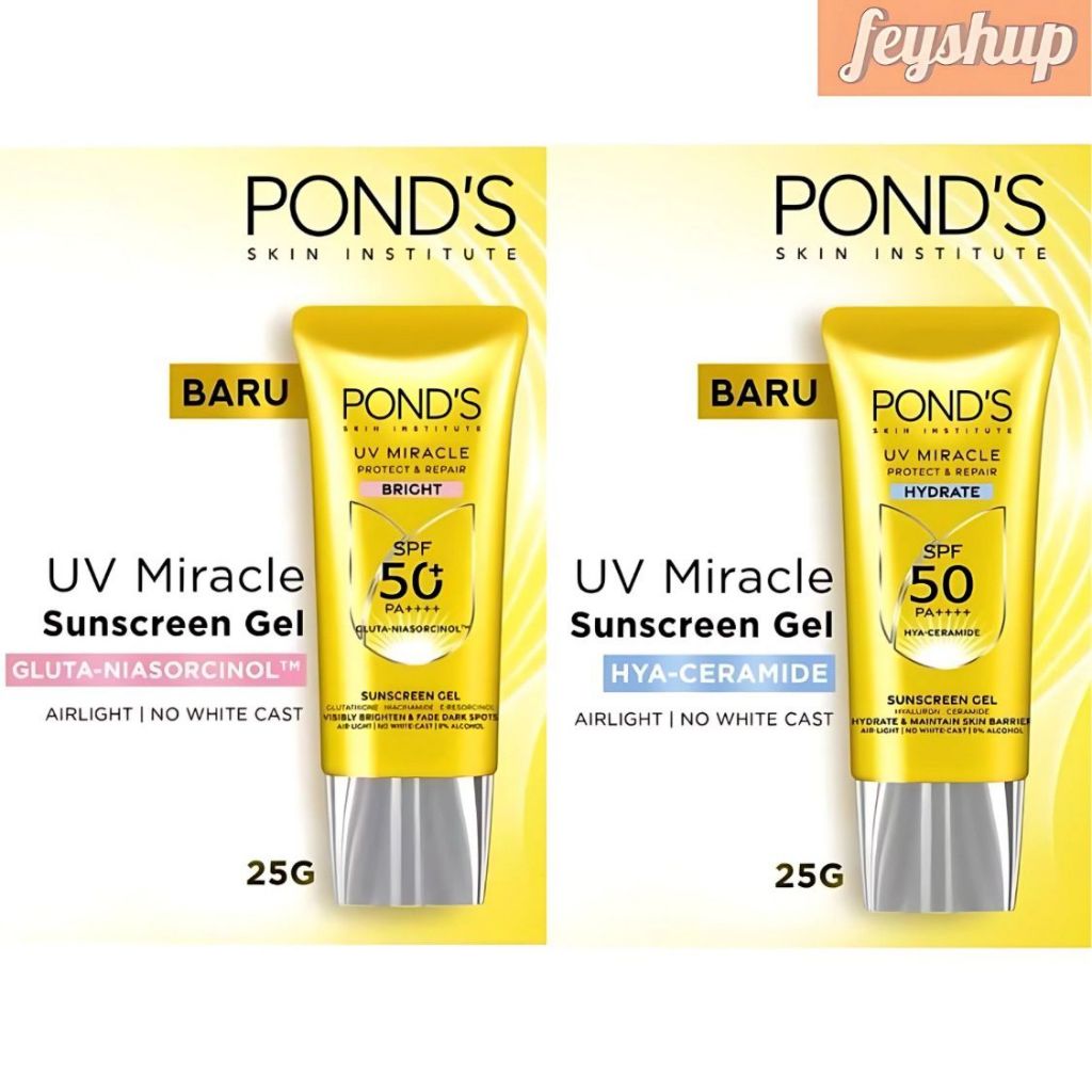 Jual [NEW LAUNCH] PONDS UV MIRACLE BRIGHT SPF 50+ 25G | SUNSCREEN PONDS ...