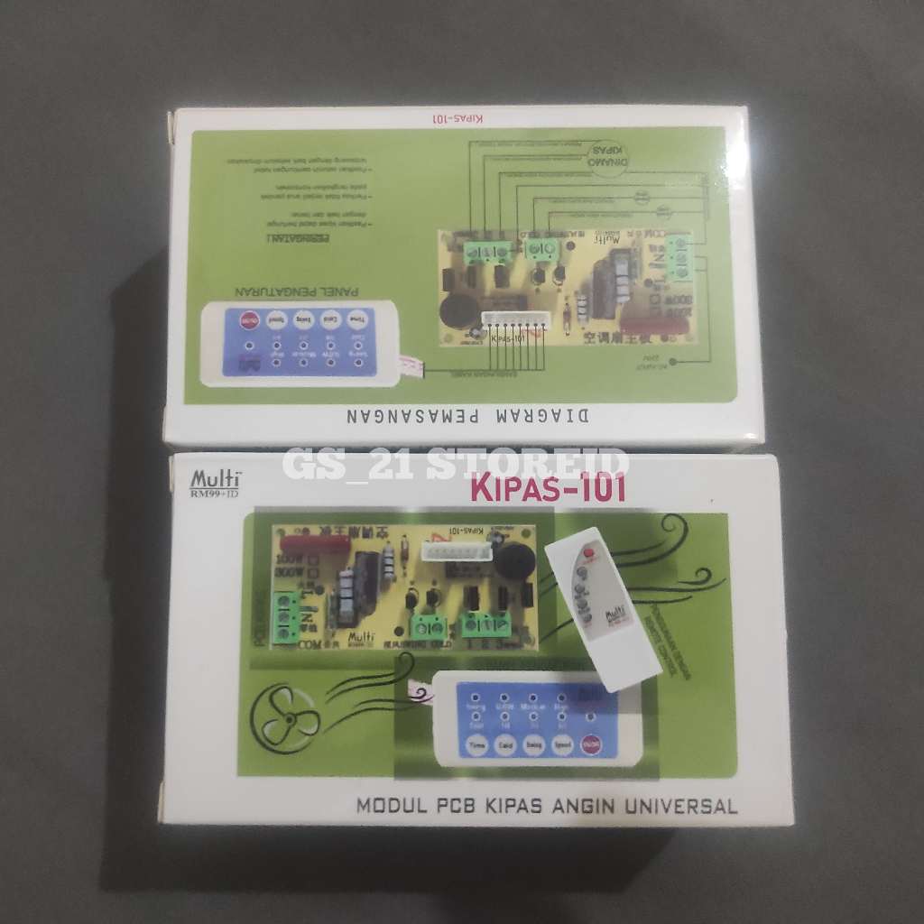 Jual MODUL PCB KIPAS ANGIN UNIVERSAL / MODUL PCB KIPAS-101 / MODUL PCB ...