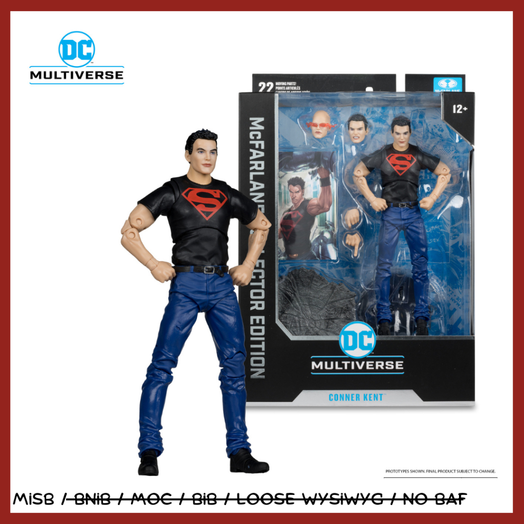 Jual Superboy Conner Kent Teen Titans Mcfarlane DC Multiverse 7 inci 18 ...