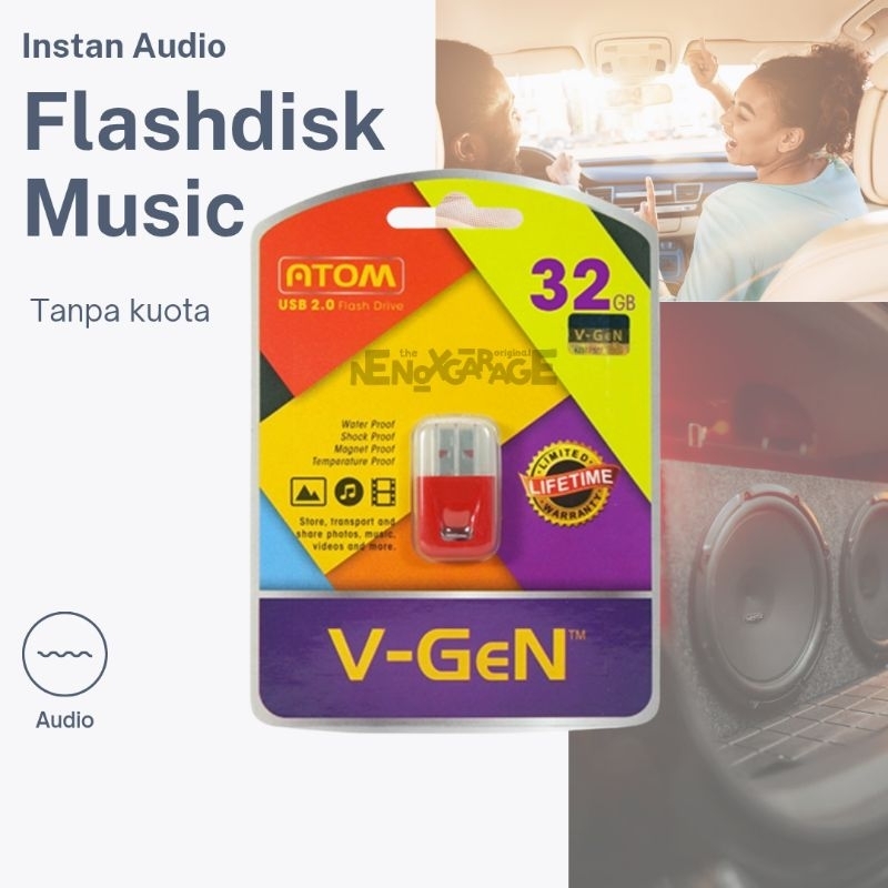 Jual Flashdisk Musik Original Vgen Atom Music | Shopee Indonesia