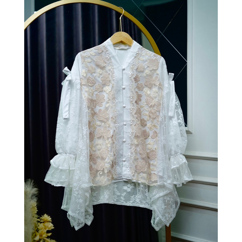 Jual Serayaofficiall LUNE TOP - Atasan Wanita Clair Top/Tunic Leslie ...