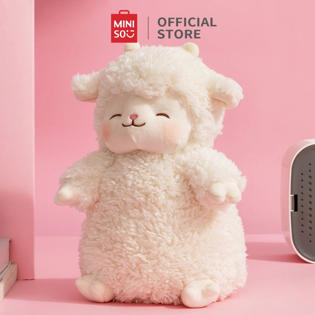 Jual MINISO TOY - Miniso Plush Toy Mainan Mewah Sheep Series Standing ...