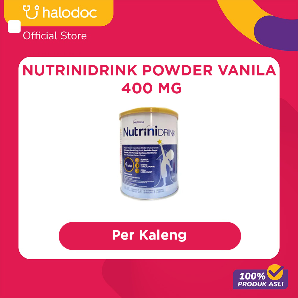 Jual Nutrinidrink Powder Vanila 400 g | Shopee Indonesia