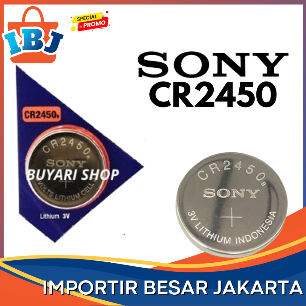 Jual ORIGINAL!! Baterai Sony CR2450 Baterai Remot Mobil BMW Battery ...