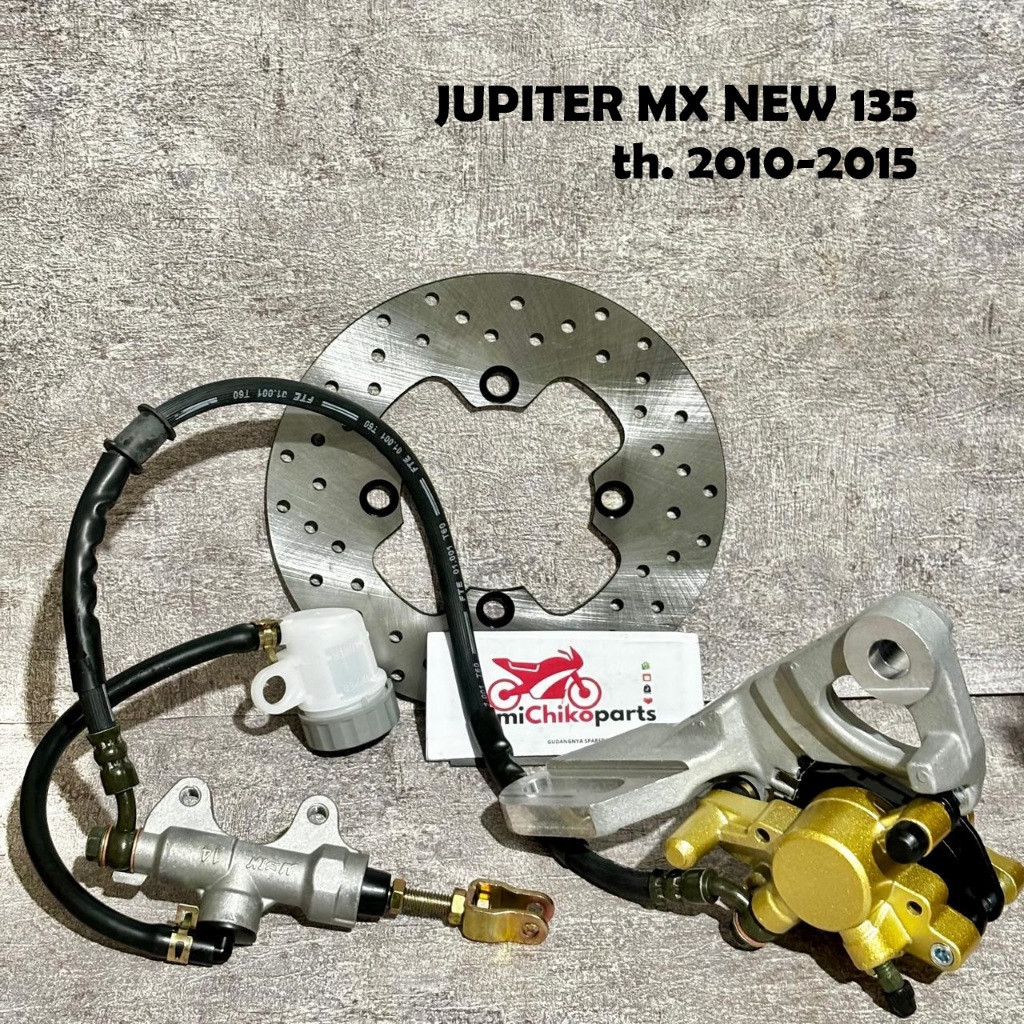 Jual Paket Master Cakram Belakang Jupiter MX NEW 135 2010 - 2015 Set Piringan Kaliper Kepala ...
