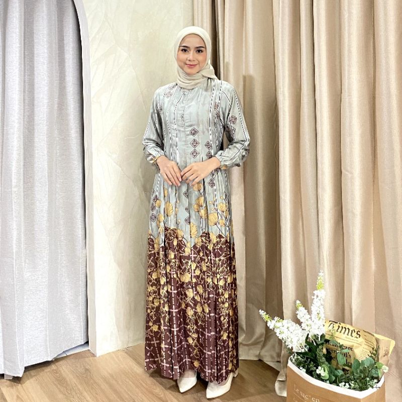 Jual Gamis Homedress Jasmine KVG Modesty | Shopee Indonesia